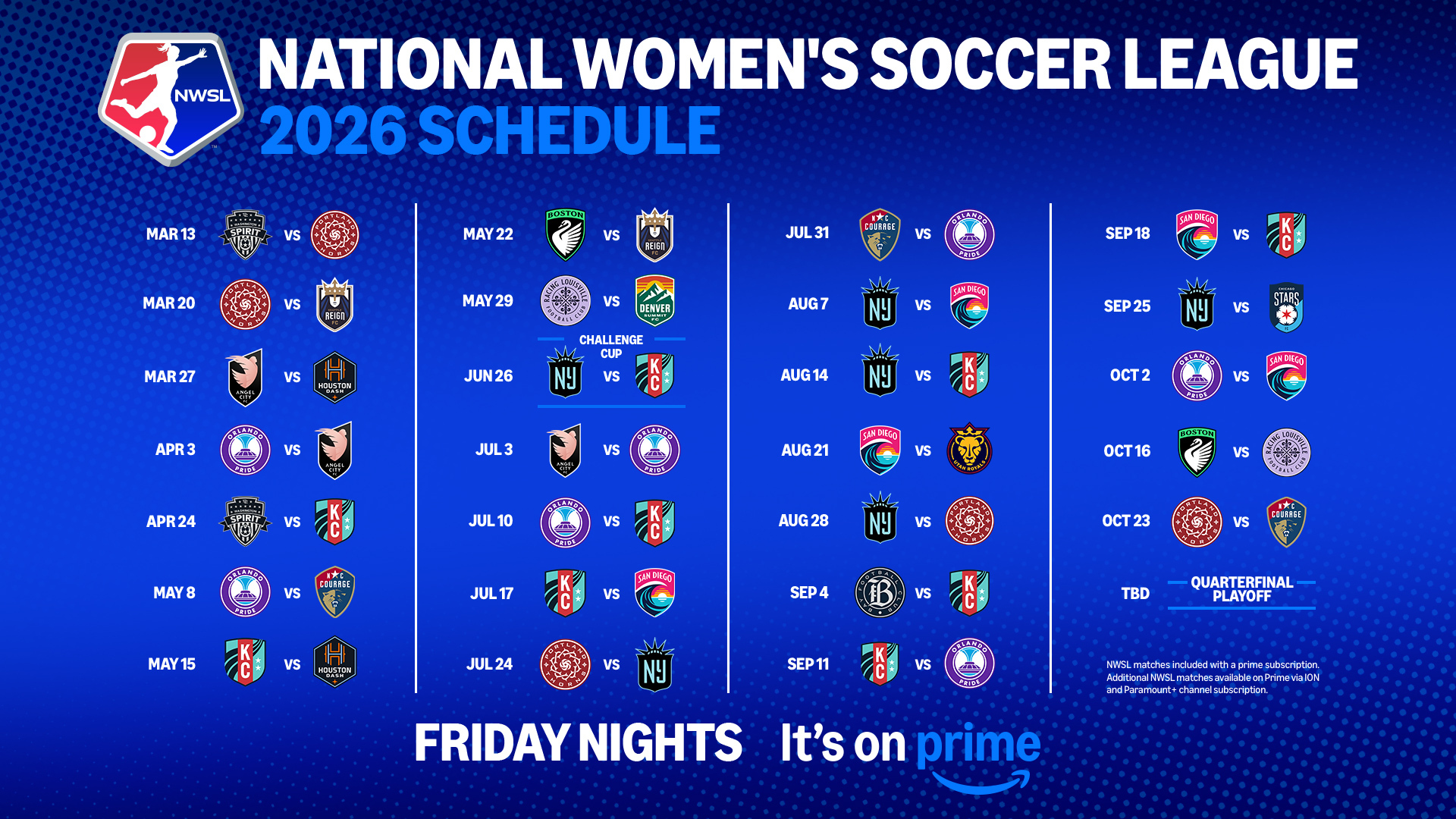 NWSL | Prime Video