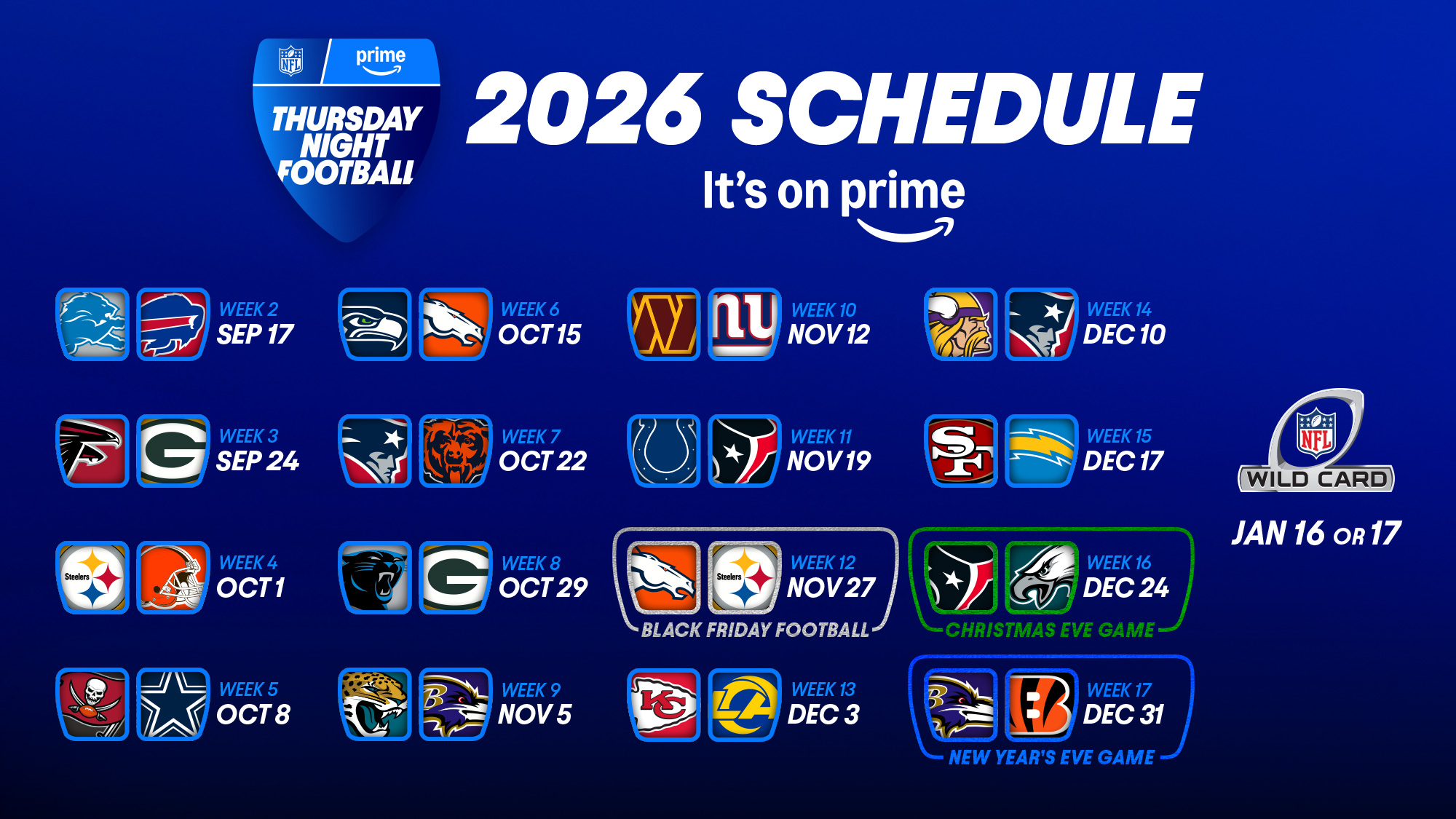 TNF on Prime | Prime Video