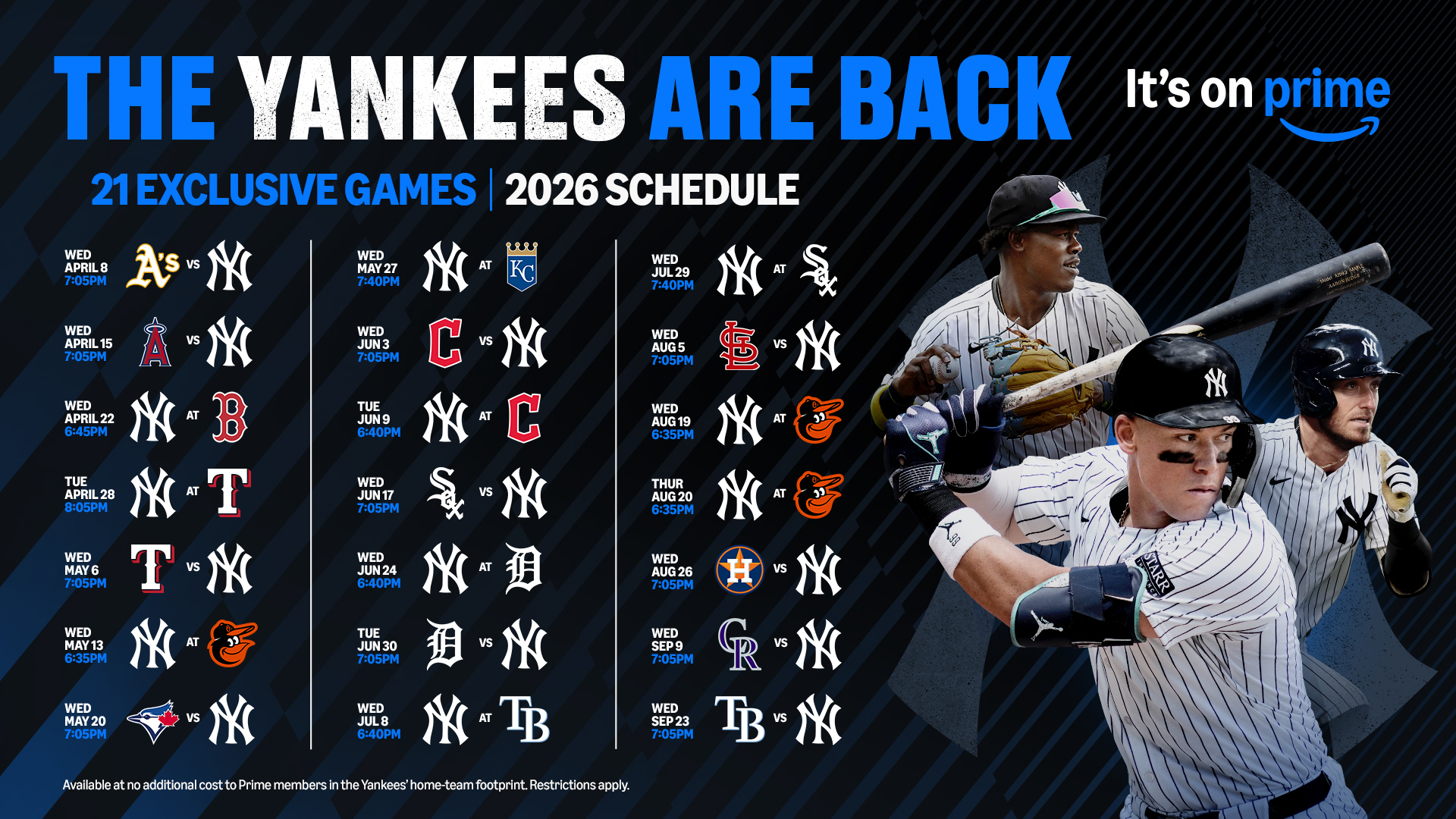 Yankees on Prime | Prime Video