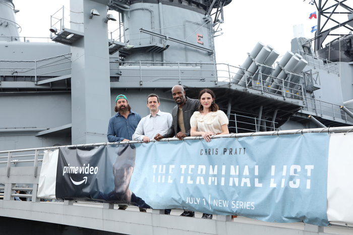 The cast of Terminal List Attend LA Fleet Week