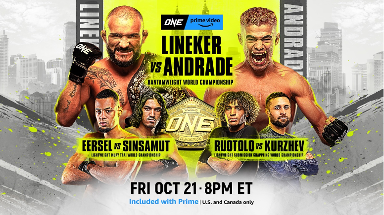 Prime Video Presents ONE on Prime Video 3: Lineker vs. Andra