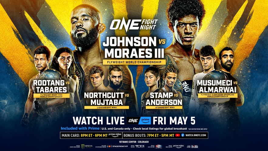 Prime Video Presents ONE Championship’s Historic U.S. Debut